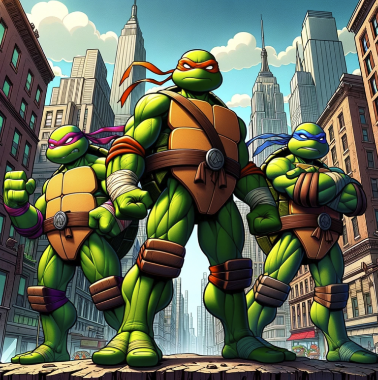 Ninja Turtle Names (Colors, Personalities) - TME.NET