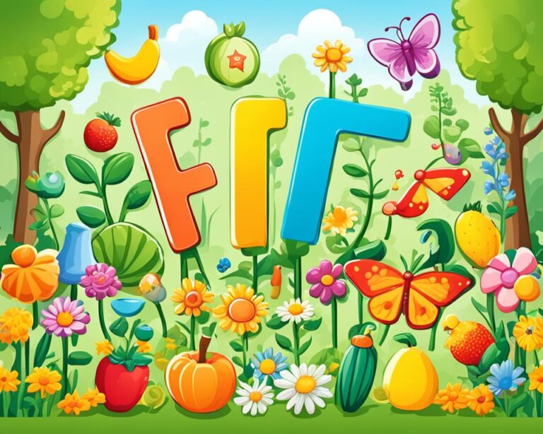 Words That Start with F for Kids